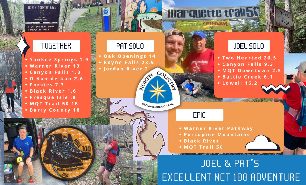 Completing the NCT 100 – MI Trail Challenge